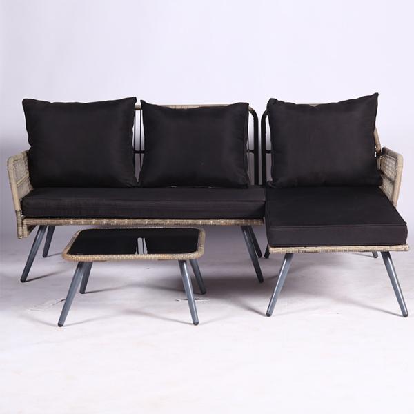 Quality Outdoor Rattan Sofa Table sets for Your Outdoor Space Perfect for Entertaining for sale