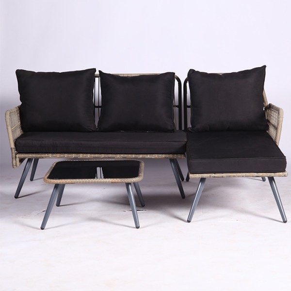 Quality Outdoor Rattan Sofa Table sets for Your Outdoor Space Perfect for Entertaining and Relaxing for sale