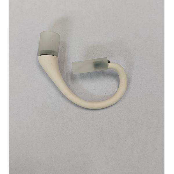 Quality Customized OWS Bone Conduction Earphone Silicone Accessories Semi-Rigid Over-Ear Earphone Cable Ear Hook Cable LSR Parts for sale