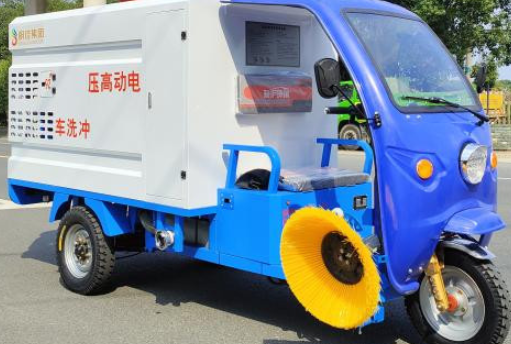 Quality 2 Passengers High Pressure New Energy Electric Sanitation Vehicle for sale