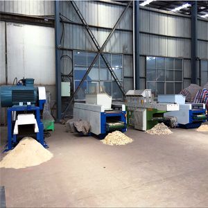 Quality 4 Cutter Heads 1500KG 14kw Wood Shaving Machine for sale