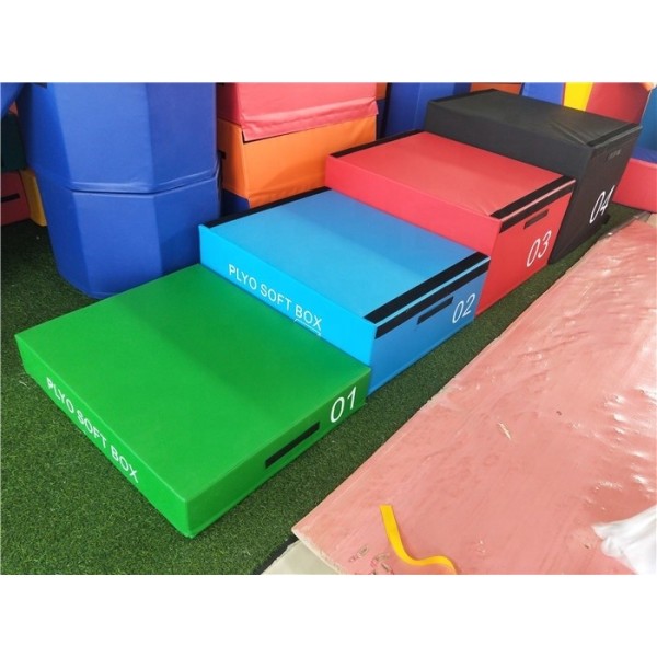 Quality Progressive Software Four-Level Modular Ladder Square Skip Box for Gymnastics for sale
