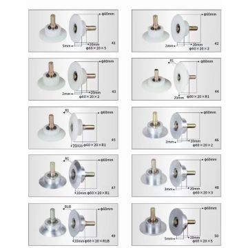 Quality Low Noise Rubber Roller Wheel For Veneer Auto Wrapping Machine for sale