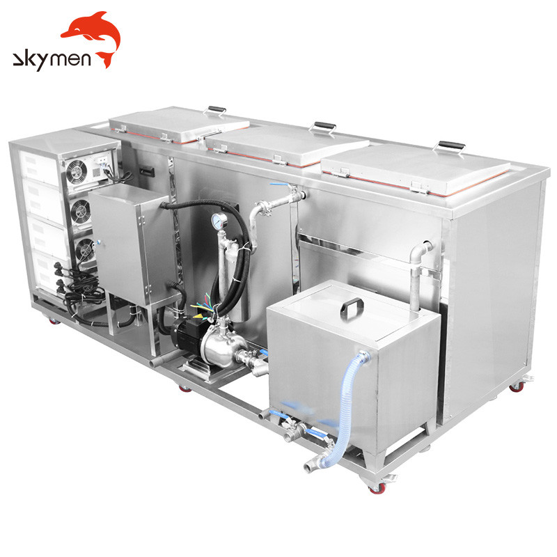 Quality Industrial PCB Sonic Cleaning Machine 100L 40Khz with Three Tank for sale