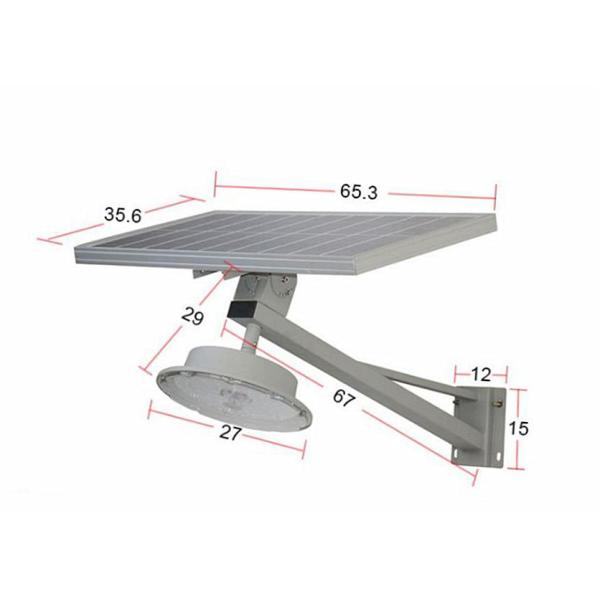 Quality 45W Intelligent Led Street Light , Solar Powered Street Lights With Radar for sale