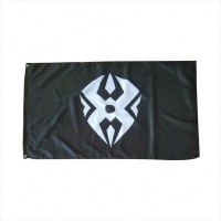 Quality Double Sided Printed Custom Polyester Flag 90x150cm Rectangular for sale