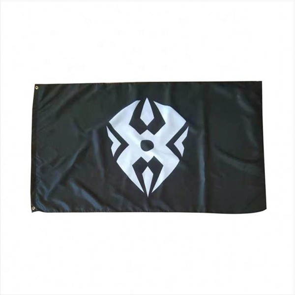 Quality Double Sided Printed  Custom Polyester Flag 90x150cm Rectangular for sale