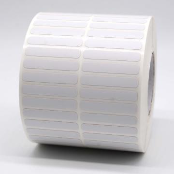 35mmx6mm Thermal Transfer Adhesive Label 1mil White Matte High Temperature