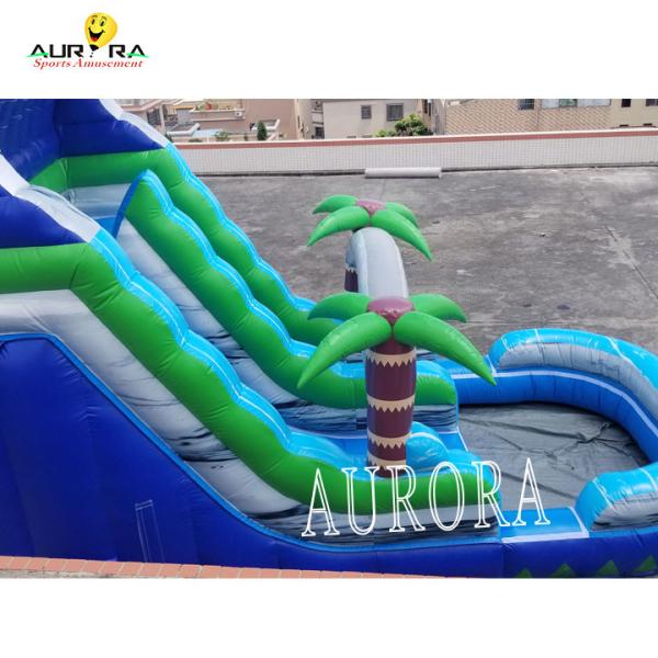 Quality Strong PVC Custom Inflatable Slide With Obstacle Course For Events for sale