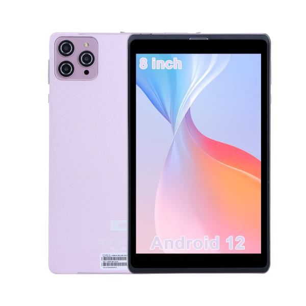 Quality C idea 8 inch Android 12 Tablet 8000mAh Battery 5+8MP Camera 8GB RAM 512GB ROM for Education Learning CM818-pink for sale