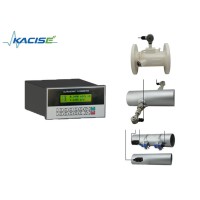 Quality Panel Mounted Ultrasonic Flow Meter with Double Power Supply RS485 Communication for sale