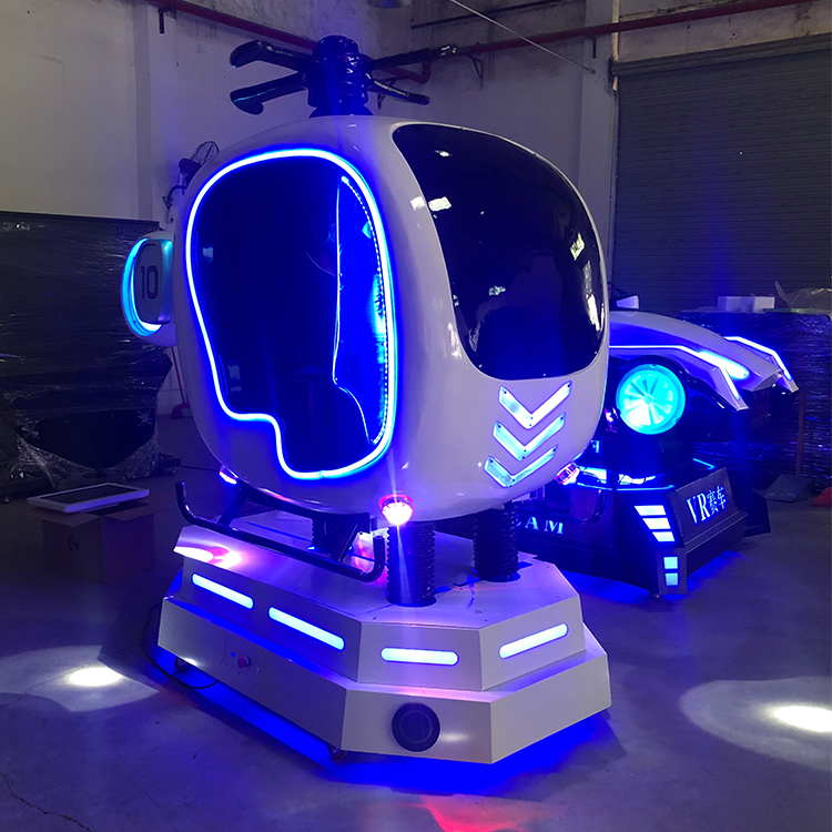 VR Flight Simulator in Operation