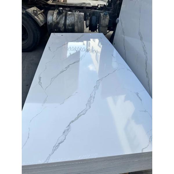 Quality 4*8fts Popular Color Uv Pvc Marble Sheet Decorative Wall Panel Easy Install for sale