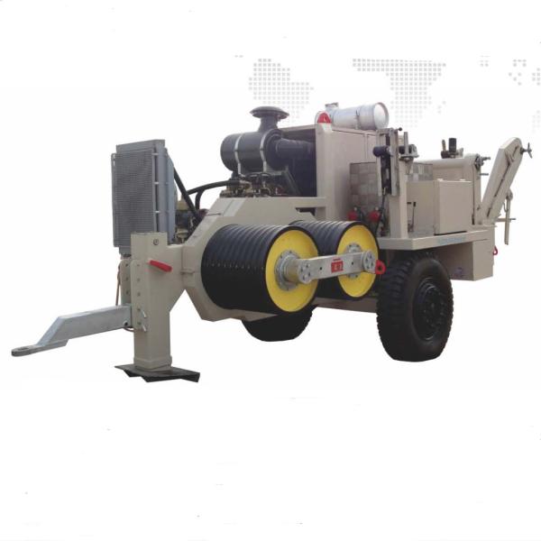 Quality SA-YQ90 90KN steel Cable Tensioners Hydraulic Puller With Diesel Engine for sale