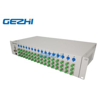 Quality Benchtop Rack Mounted 16 Pairs 1x2 Optical Switch Equipment for sale