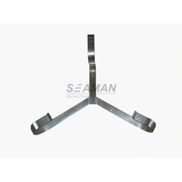 Quality Marine Lifebuoy Ring Bracket Iron / Stainless Steel Lifering Holder for sale