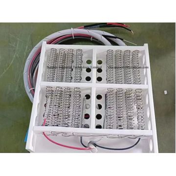 Quality 230V Single Phase 2.5KW PTFE Immersion Heater 280x280x45mm PFA Frame for sale