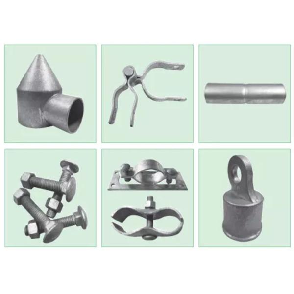 Quality Steel Chain Link Fence Fittings Accessories For Install Security Fence for sale