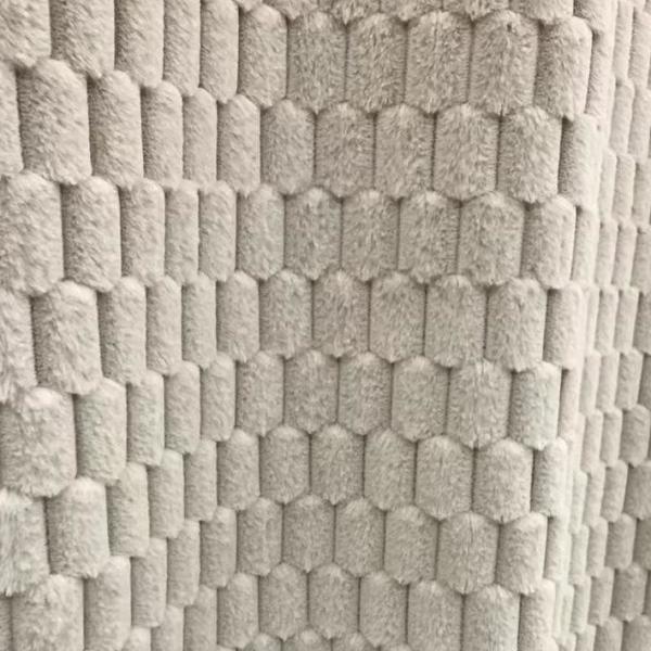 Quality Orange Peach Fluffy Fabric Material For Plushies for sale