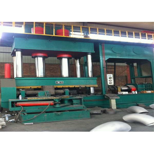 Quality 25MPa Work Pressure Elbow Cold Forming Machine 1000 - 23000KN Mould Clamping for sale