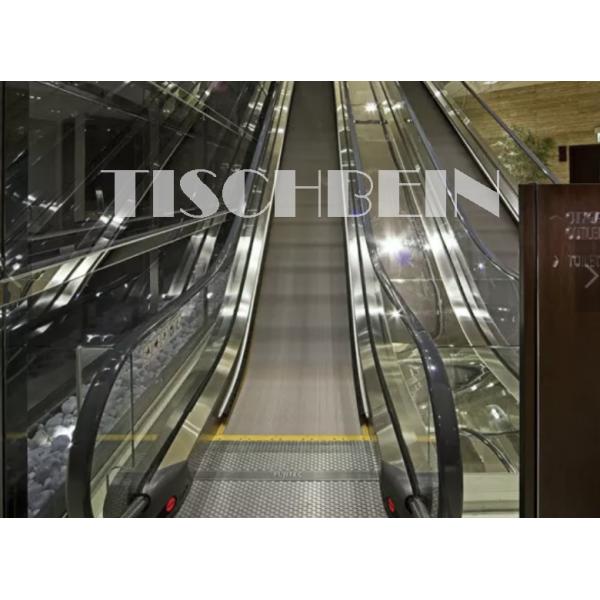 Quality 24 Hours Service  Large Work Load Flat Type EN115 Moving Walkway 1000mm Pallet Width with Light For Railway Station for sale