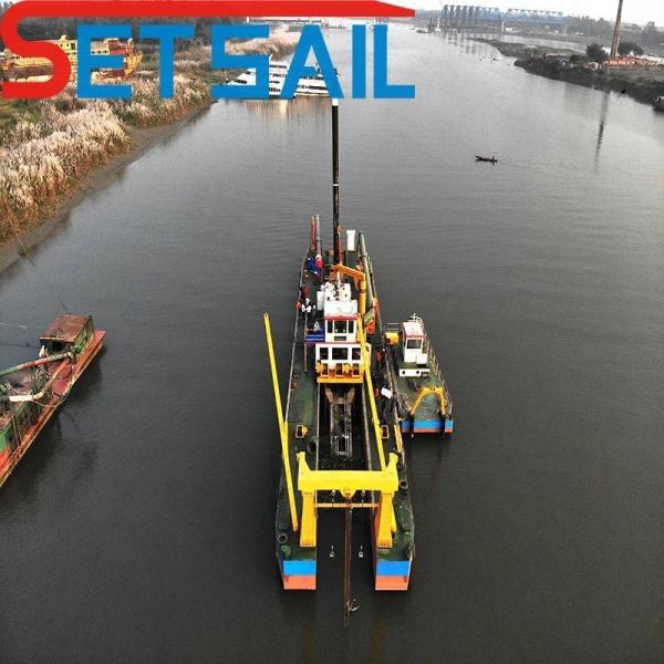 Quality Set Sail Hydraulic Canal Ports Dredging Machine Lakes Dams Cutter Suction for sale