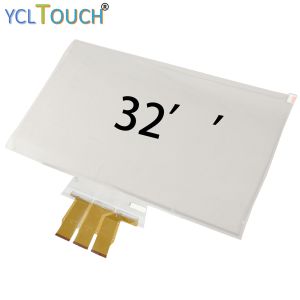 Quality 32 Inch Projected Capacitive Touch Foil Film 0.155mm Cover Thickness for sale
