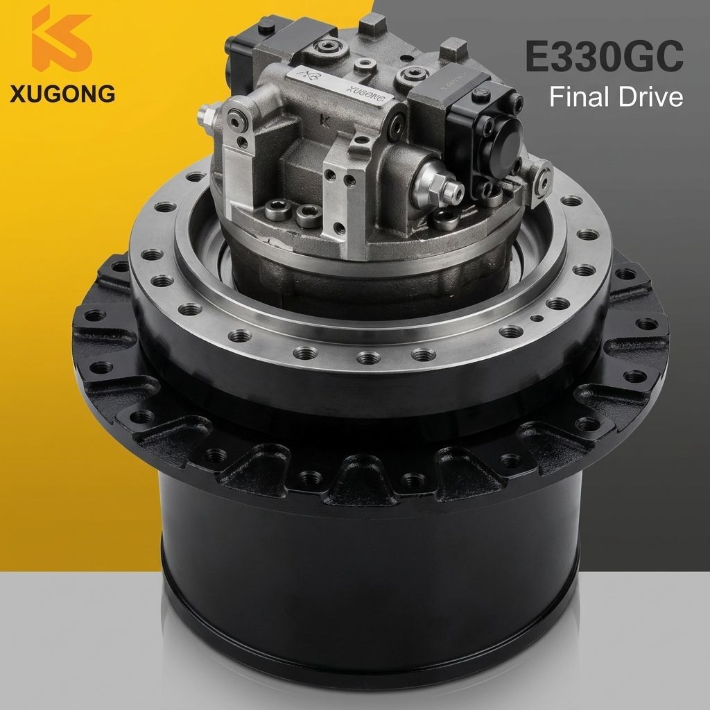 Quality E330GC Excavator Final Drive Travel Motor Assembly Original Spare Parts for Cater pillar Construction Machinery for sale