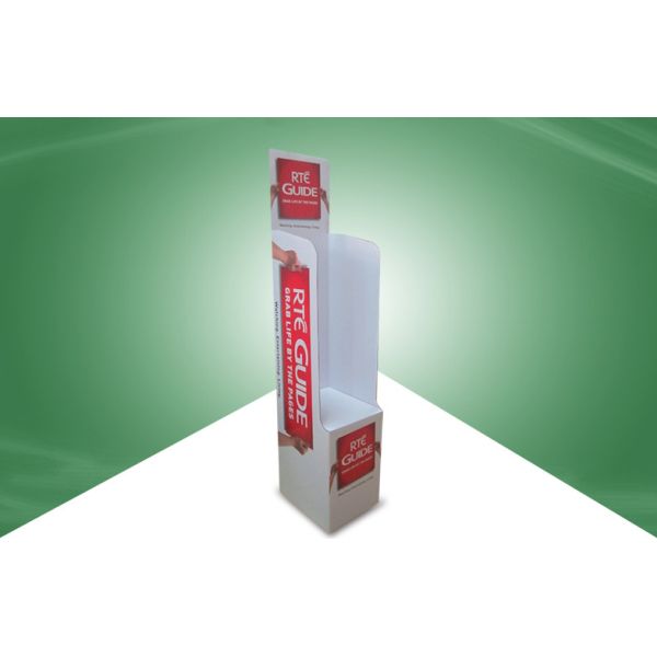 Quality Customize Promotion Cardboard Display Units For Books / Brochure / Magazine for sale