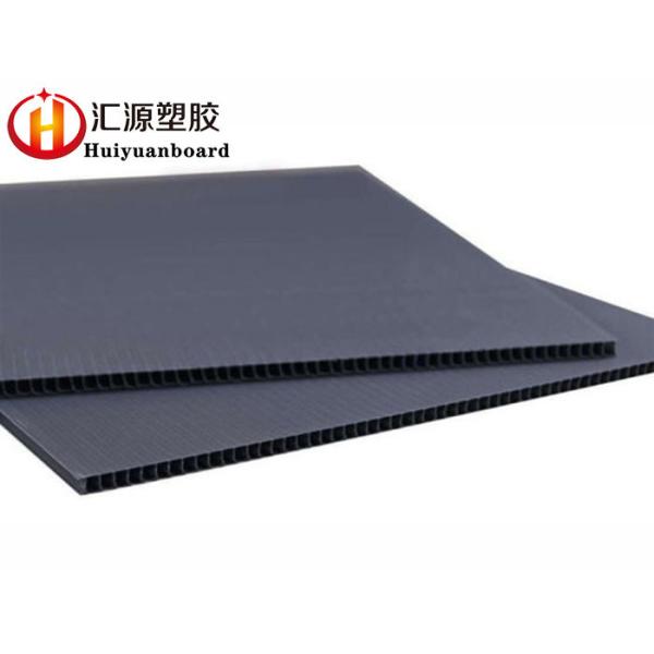 Quality Moisture Proof Black Eco Friendly ESD Corrugated Plastic Sheet Anti UV for sale