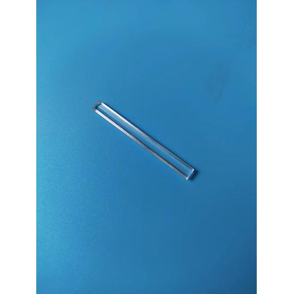 Quality Half Round Quartz Glass Rod High Temperature Resistant Semiconductor Transparent for sale