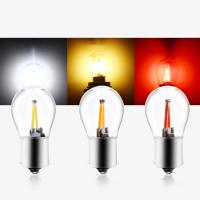 China 1157 BAU15S COB 48SMD  480lm Car Tail Light Bulb factory