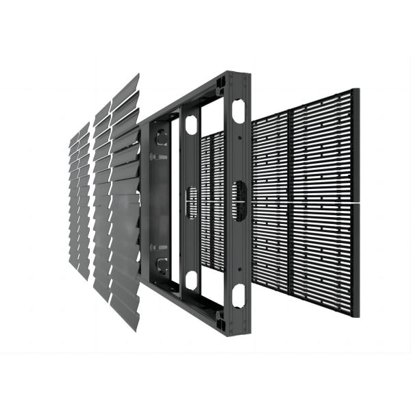 Quality Outdoor Transparent LED Display Screen High Brightness 500X1000mm for sale