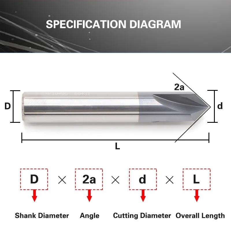 chamfer end mill for metal
