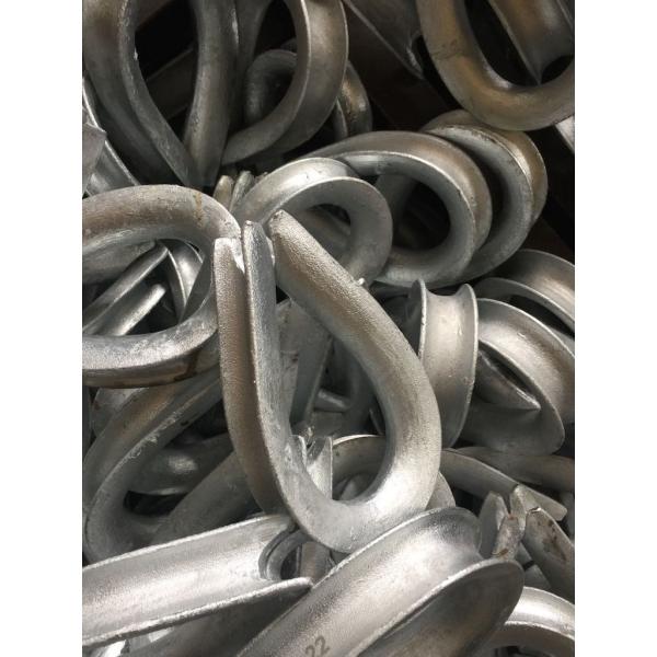Quality FF-T-276B Mild Steel 3 Inch Thimble Wire Rope Sling ,Thimble Eye Sling for sale