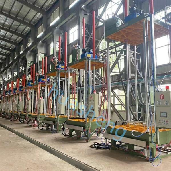 Quality Automatic HS-YY-1200 Lost Foam Casting White Zone Shape Molding Machine for for sale