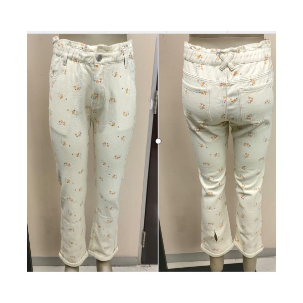 Quality Blue Children Jeans Kid Stretch Denim Pants Girls Fashion Jrt15 Medium Rise for sale