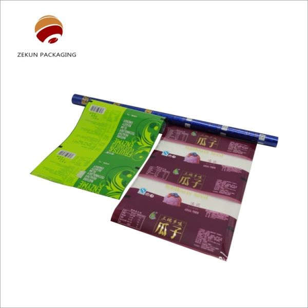 Quality Eco Friendly Food Packaging Roll Film with Printing Smell Proof for sale