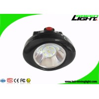 Quality IP67 450mA 10000 Lux Lminers Cap Lamp 2.8Ah Battery Plug - In Charging Way for sale