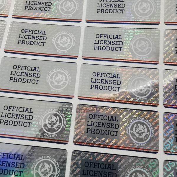 Quality OEM Laser Sticker Paper Holographic Packaging Label Paper ROHS for sale
