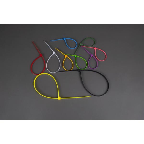 Quality 10 Series Nylon Zip Ties Self Locking Plastic Ties 250mm / 9.8Inch for sale