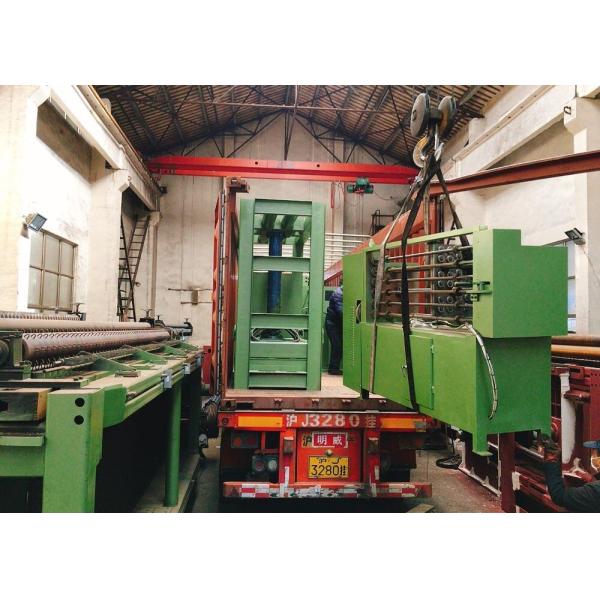 Quality 100x120mm Three Twist 3.0mm Gabion Mesh Machine 225m/h High Efficiency for sale