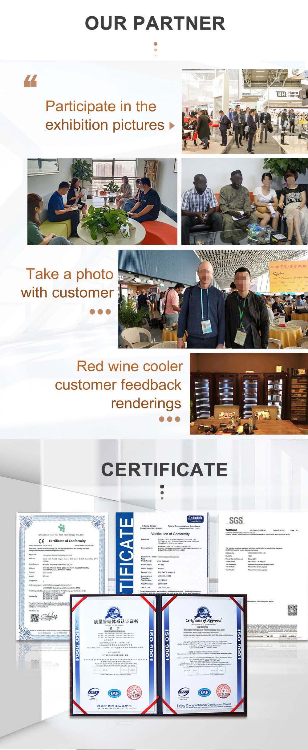 Wood Wine Cooler Refrigerator (7)