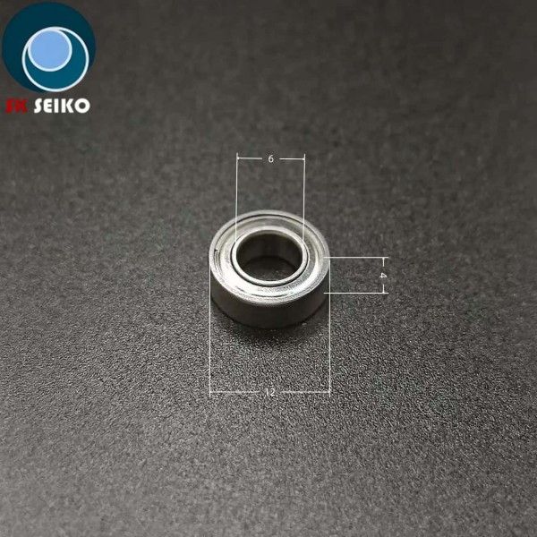 Quality MR126ZZ 6*12*4 Drone Bearing UAV Unmanned Aerial Vehicle Bearing DJI Ryzetello Bearing  FPV Bearing for sale