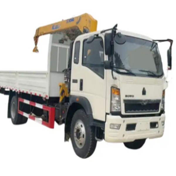 Quality High Performance SHACMAN SINOTRUK 4x2 6x4 6 Ton Construction Telescopic Boom Truck Mounted Crane Light Duty Crane for sale