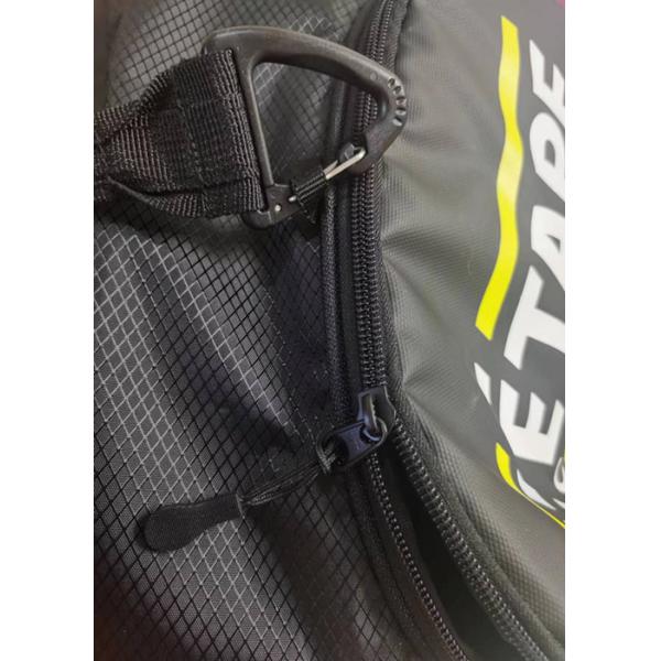 Quality Detachable Bike Helmet Backpack Bag Red With Dry / Wet Separation for sale