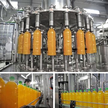 Quality 380v High Accurate Small Scale Juice Bottling Equipment for sale