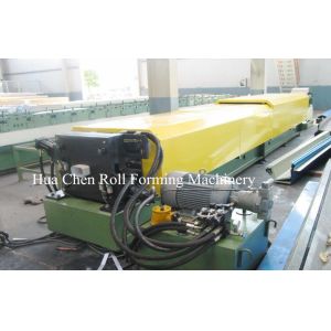Quality CNC Color Steel Sheet Downpipe Roll Forming Machine With No45 Steel Roller for sale