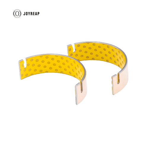 Quality OEM Split Metal Plain Bearing Self Lubricating POM Coated Composite for sale