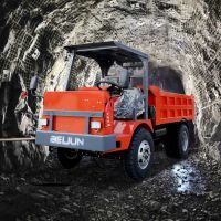 Quality 4x2 73HP Underground Articulated Truck Diesel Light Single Cabin For Mine for sale